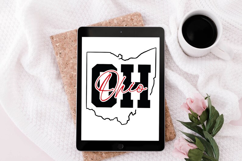 Ohio State Svg, State of Ohio Svg, Svg Ohio, PNG EPS SVG Files for ...