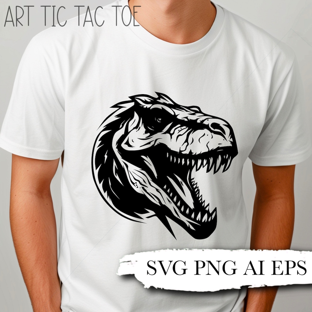 Dinosaur Svg, T Rex Svg, Dino Svg, Rex Svg, PNG EPS SVG Files for ...