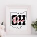 Ohio State Svg, State of Ohio Svg, Svg Ohio, PNG EPS SVG Files for ...