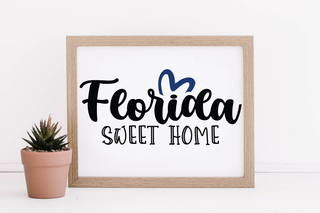 Florida State Svg, State of Florida Svg, Svg Florida, PNG EPS SVG Files ...