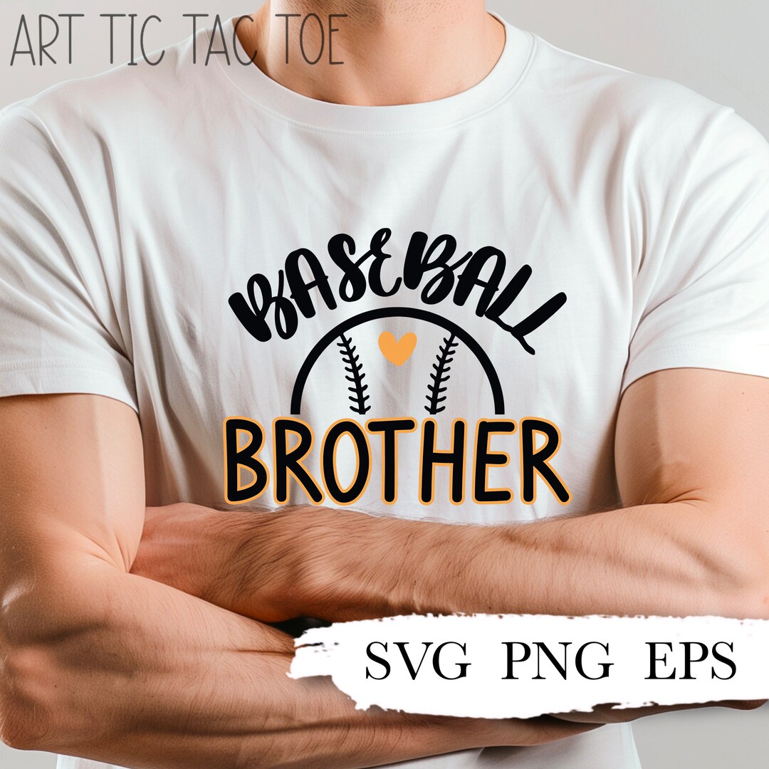 Baseball Brother Svg, Baseball Shirt Svg, Baseball Svg, SVG Files for ...