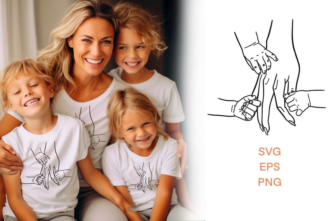 Mom of 3 Children SVG Best Mom Svg, Mother's Day Svg, Mom Svg, Mama Svg ...