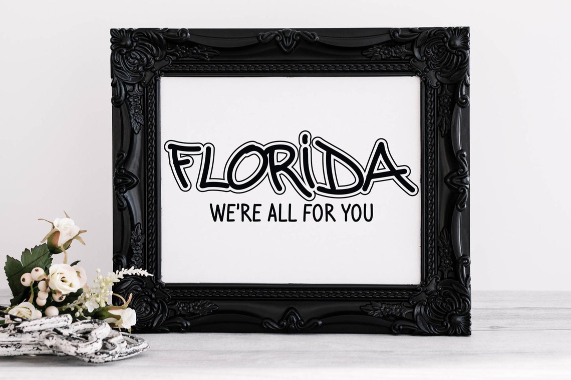 Florida State Svg, State of Florida Svg, Svg Florida, PNG EPS SVG Files ...