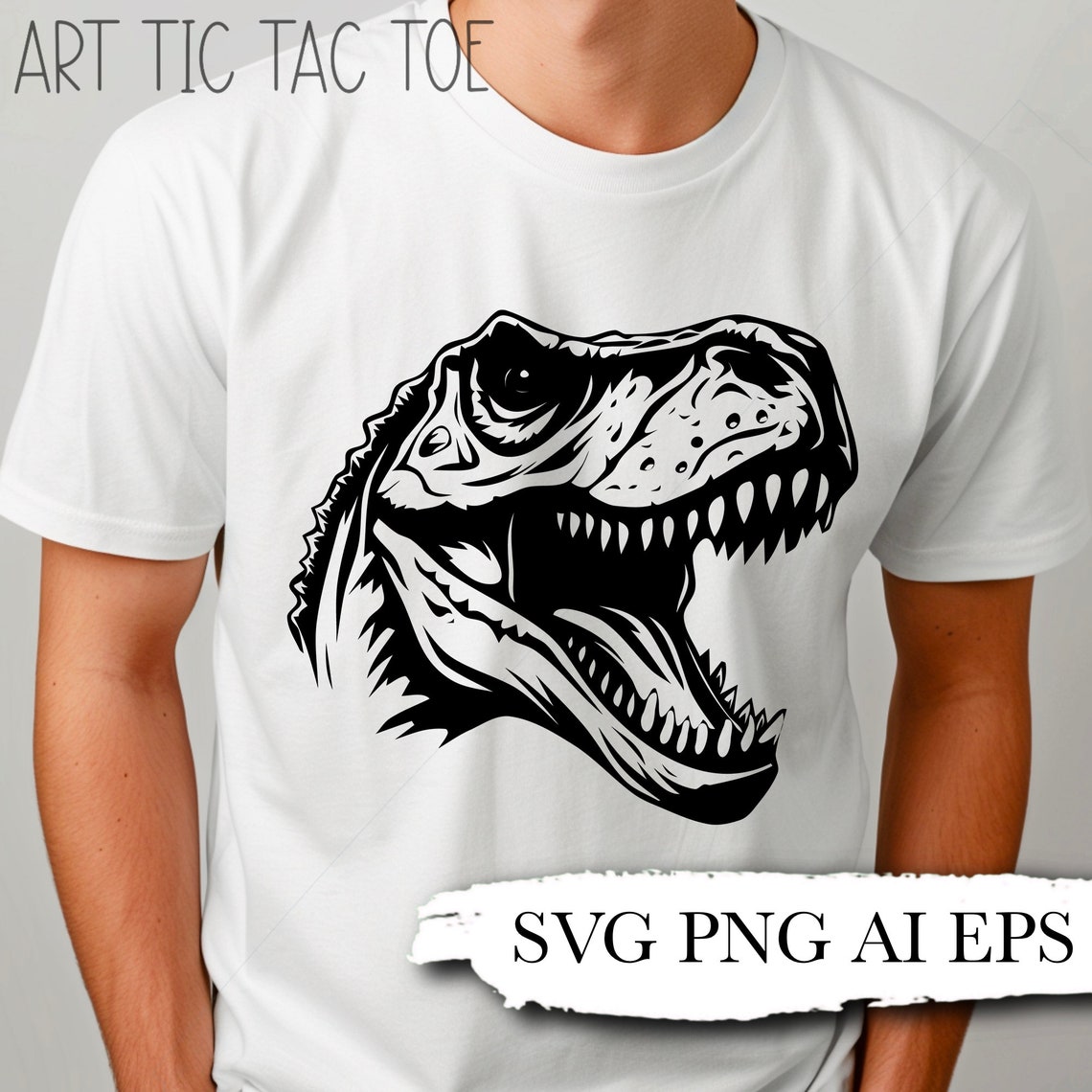 Dinosaur Svg, T Rex Svg, Dino Svg, Rex Svg, PNG EPS SVG Files for ...