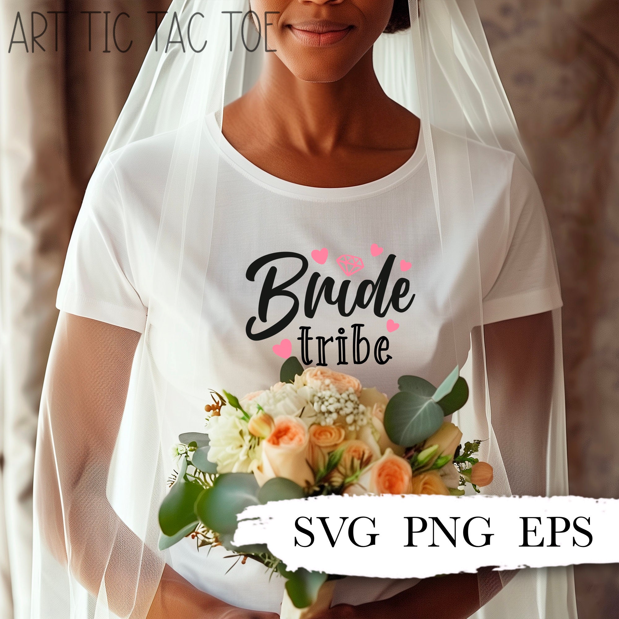 Bride Tribe SVG, Just Married SVG, Wedding Sign Svg, Svg Files for ...