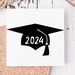 Graduation Cap SVG Graduation Hat SVG Graduate Clipart Silhouette ...