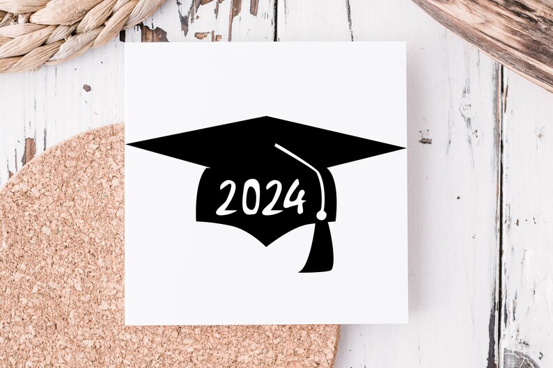 Graduation Cap SVG Graduation Hat SVG Graduate Clipart Silhouette ...