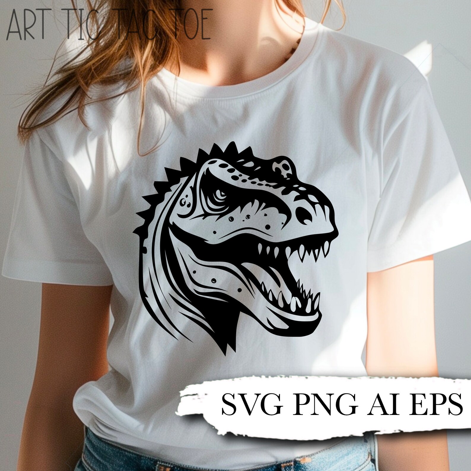 Dinosaur Svg, T Rex Svg, Dino Svg, Rex Svg, PNG EPS SVG Files for ...