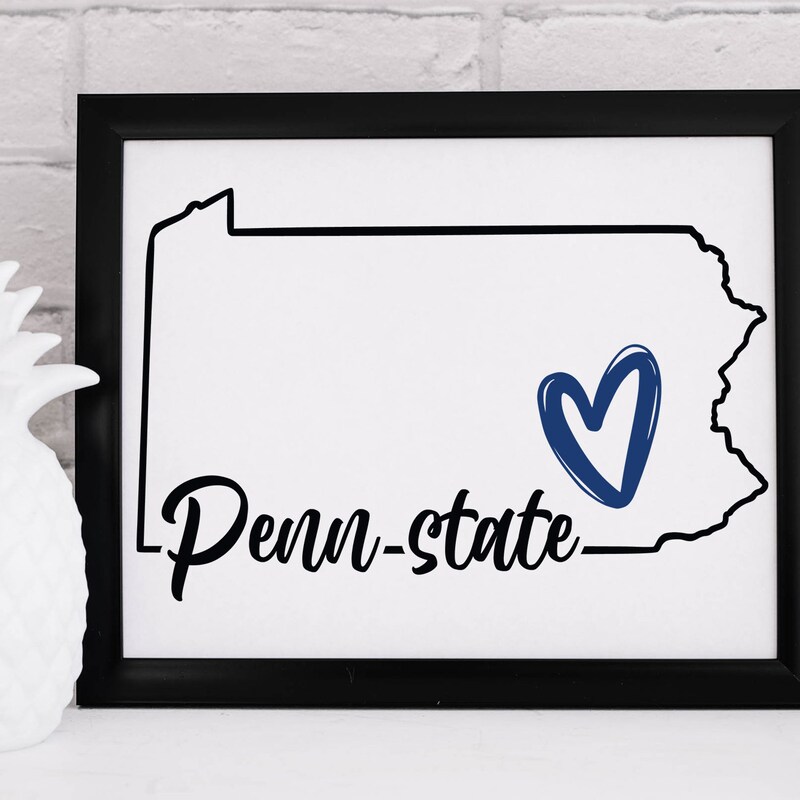 Penn State Svg File - Etsy