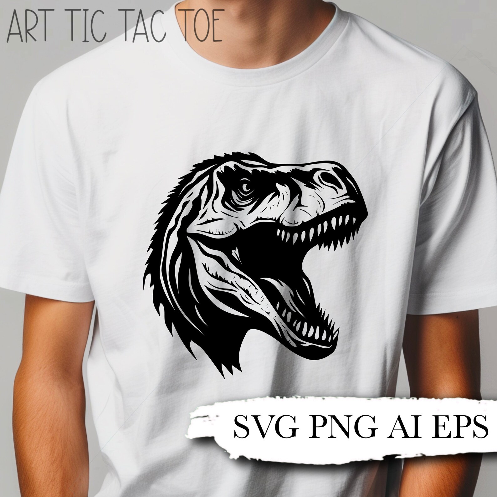 Dinosaur Svg, T Rex Svg, Dino Svg, Rex Svg, PNG EPS SVG Files for ...