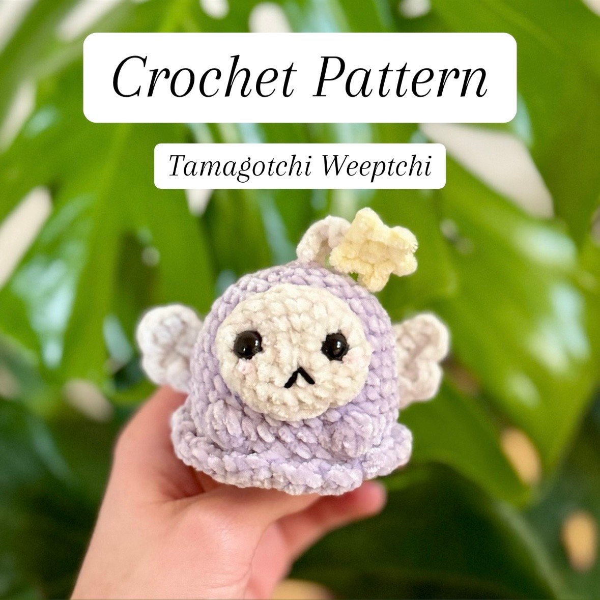 Tamagotchi Weeptchi Crochet Pattern | PDF Pattern - Etsy