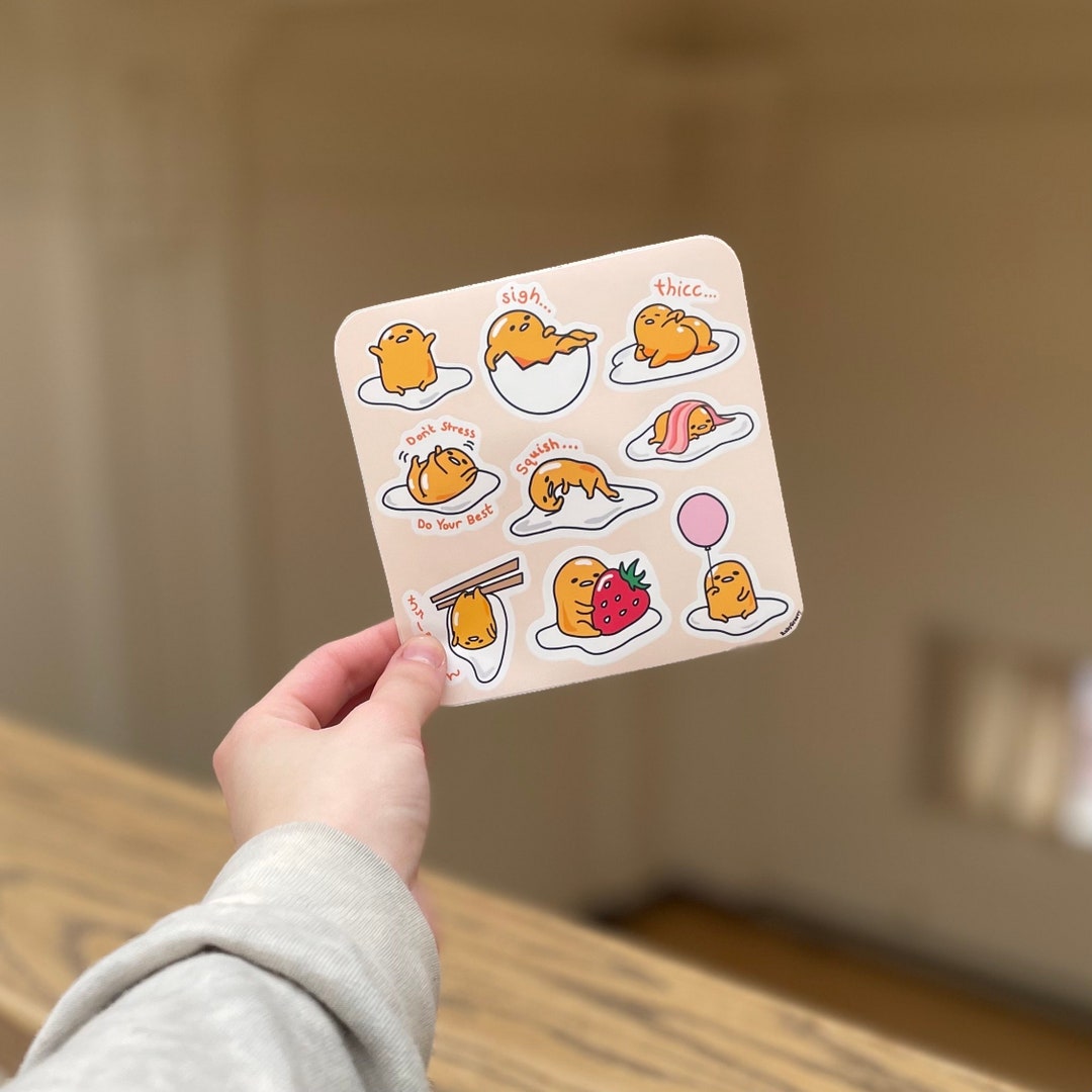 Gautama Sticker Sheet | Egg Sticker Sheets | Vinyl Sticker - Etsy