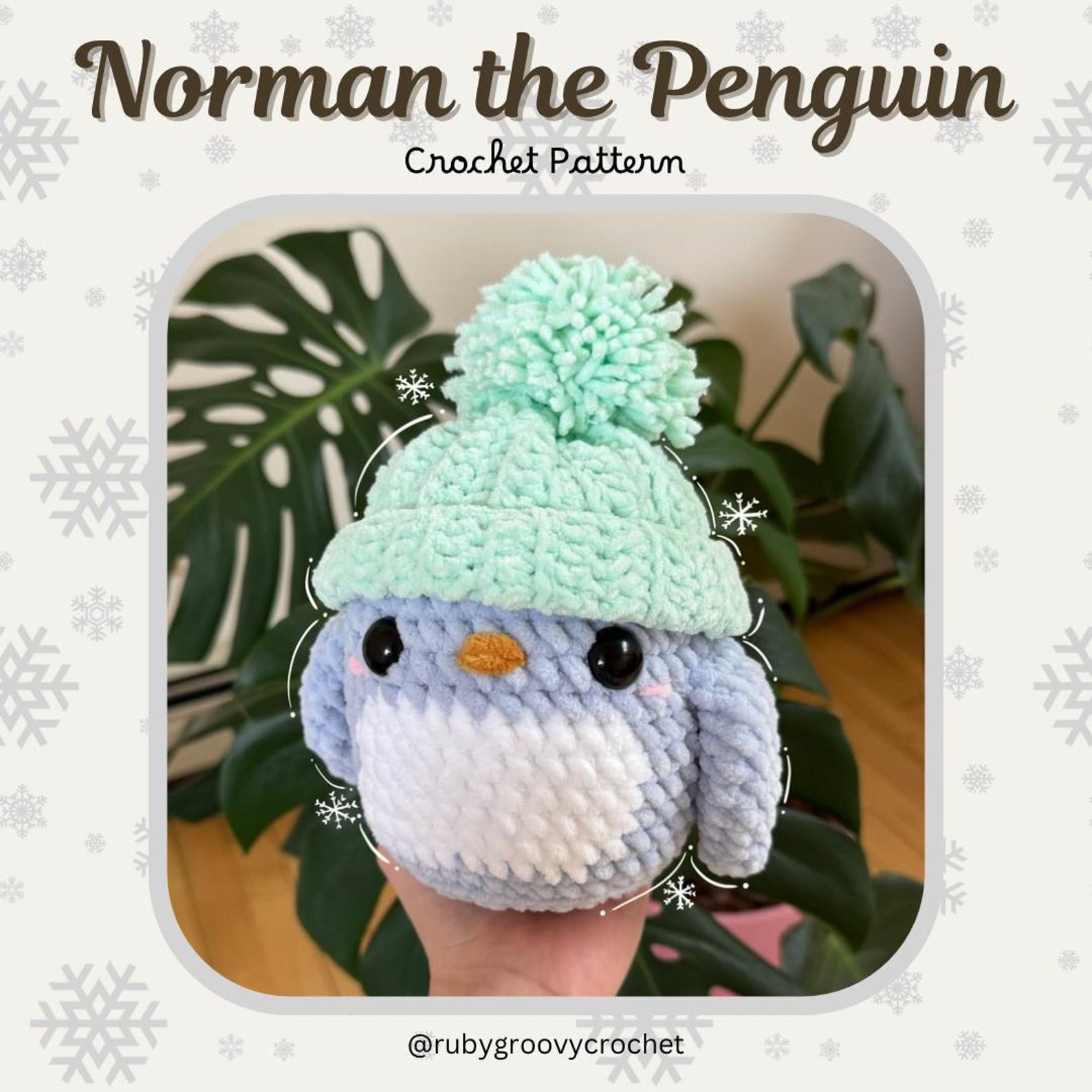 Norman the Penguin Crochet Pattern | PDF Pattern - Etsy