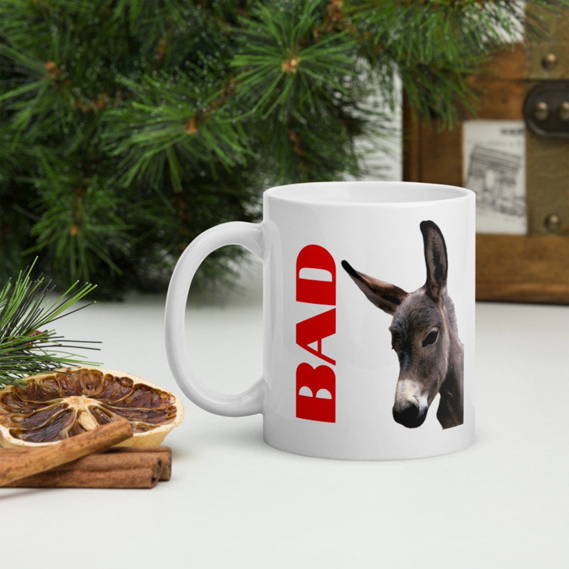 Bad Ass Coffee Mug Gag Funny Boss Lady Boss Man Best Etsy