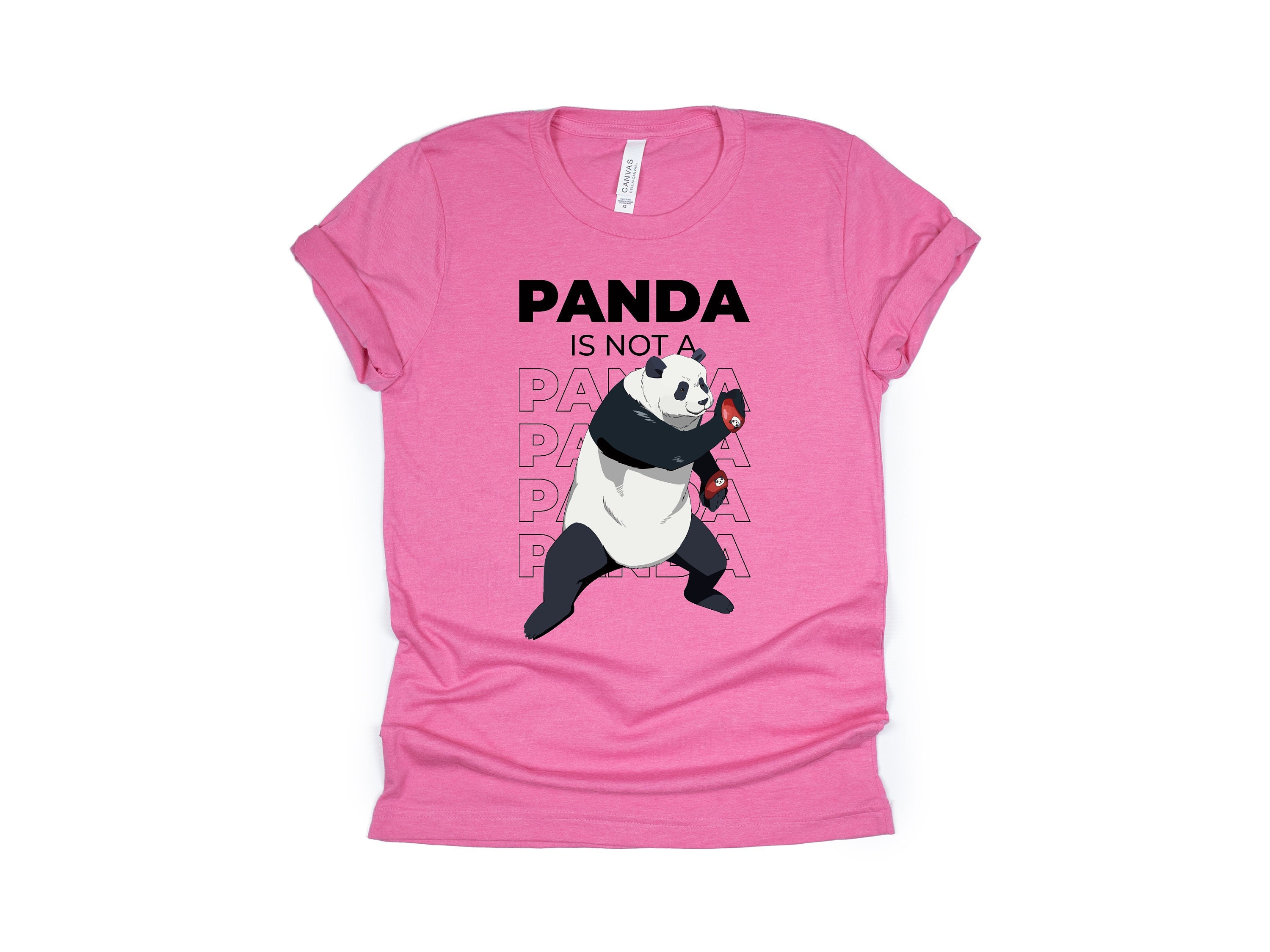 Not a Panda Shirt Bella Canvas MANGA Anime JJK Inspired - Etsy