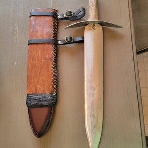 Hand Forged Short Sword - Etsy