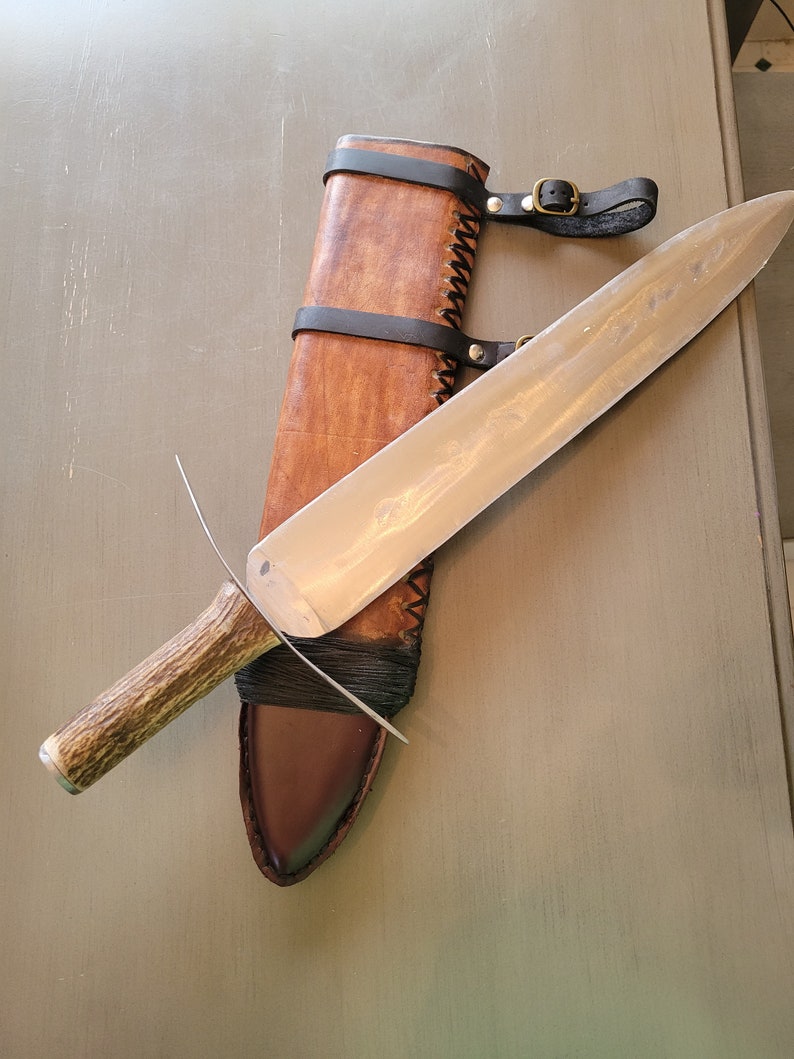 Hand Forged Short Sword - Etsy