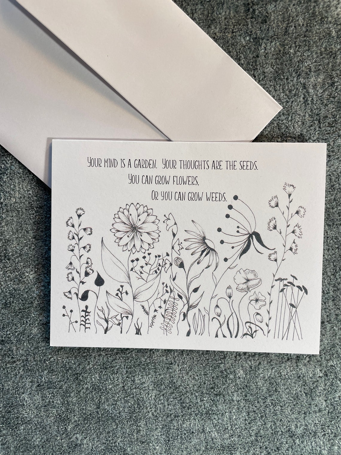 Your Mind is a Garden - Etsy