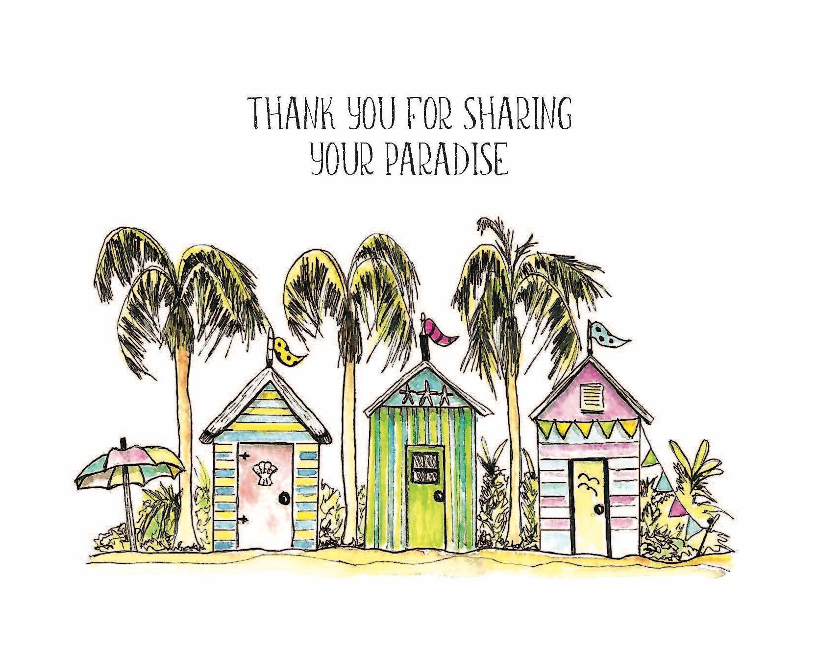 Thank You for Sharing Paradise - Etsy