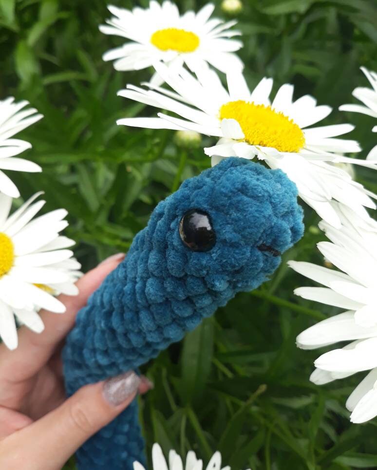 Crochet Worm Toy Plush Worm Handmade Soft Worm Plush Green - Etsy