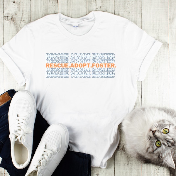 Rescue Dog T Shirt - Etsy