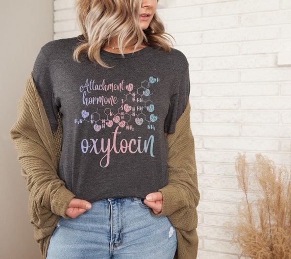 Oxytocin T-shirt Hormone Shirt Molecule Tshirt Doula Gift - Etsy