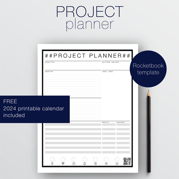 Rocketbook Pages - Etsy