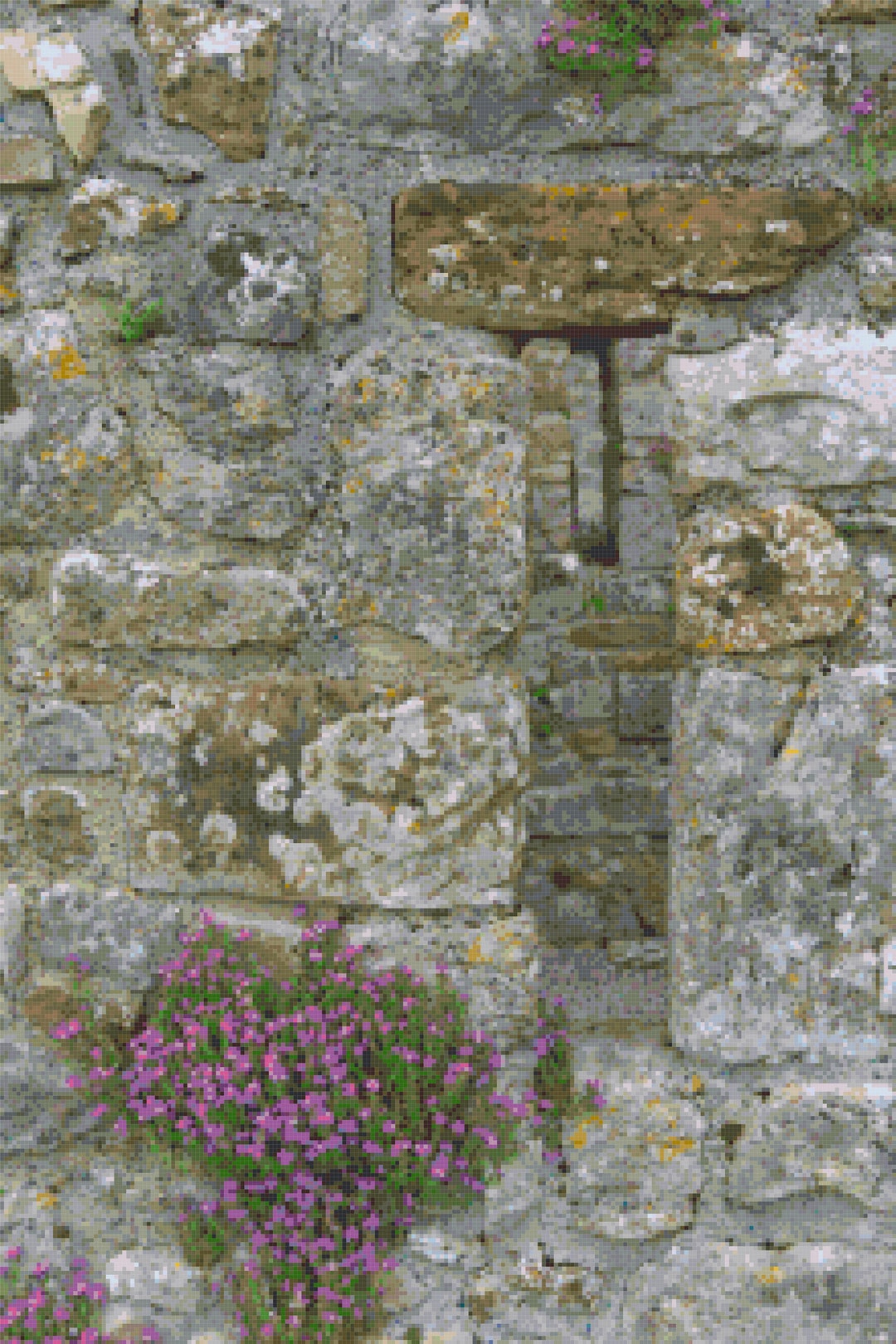 Cross Stitch Pattern - Medieval Wall - Etsy