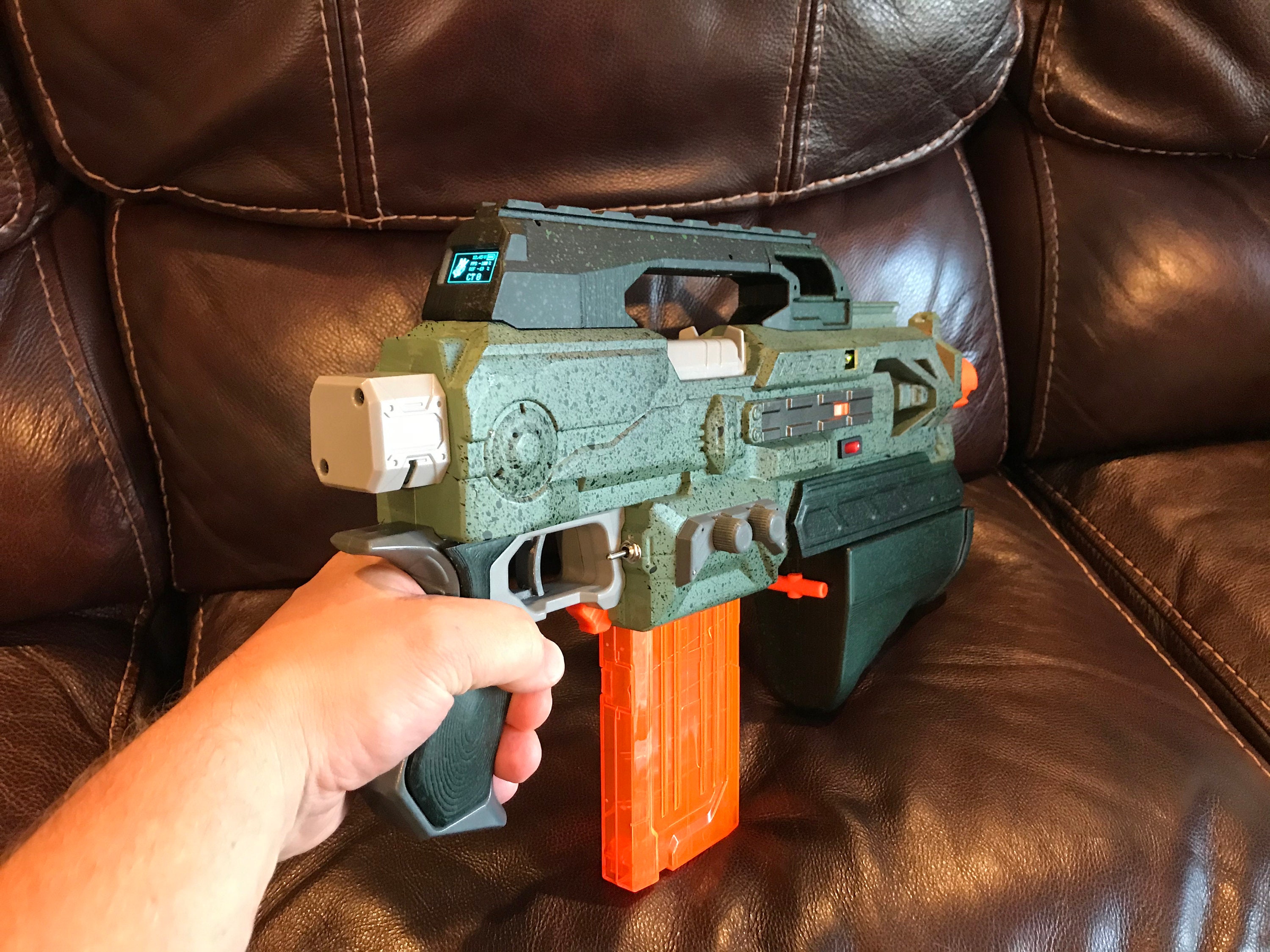 ECS-10 Blaster Carry Handle, OLED, Voltmeter, or No Screen, 3d Files - Etsy