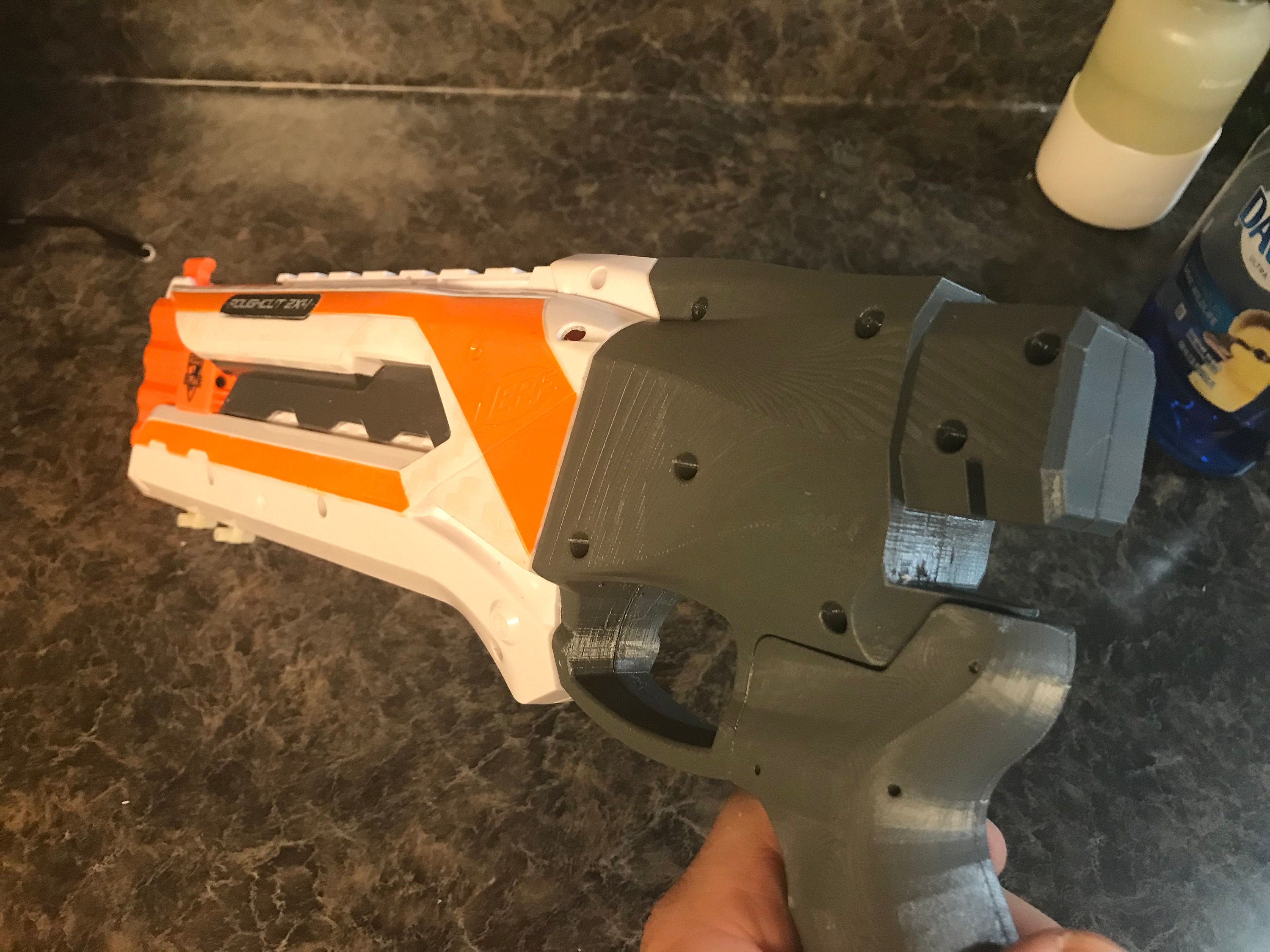 Nerf Roughcut Pistol Grip Adapter Kit - Etsy