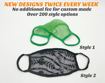 See Through Face Mask - Etsy