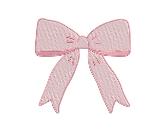 Bow PES Embroidery File - Etsy