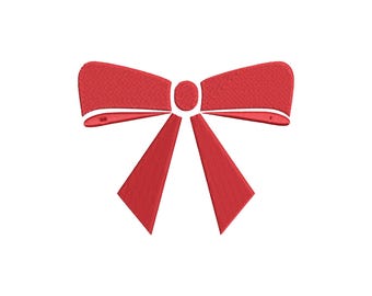Bow PES Embroidery File - Etsy