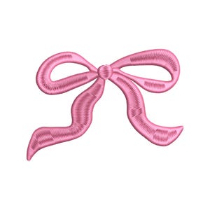 Mini Bow Embroidery Design, Mini Bow Machine Embroidery Design, Ribbon ...