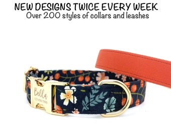 Leather Dog Collars - Etsy