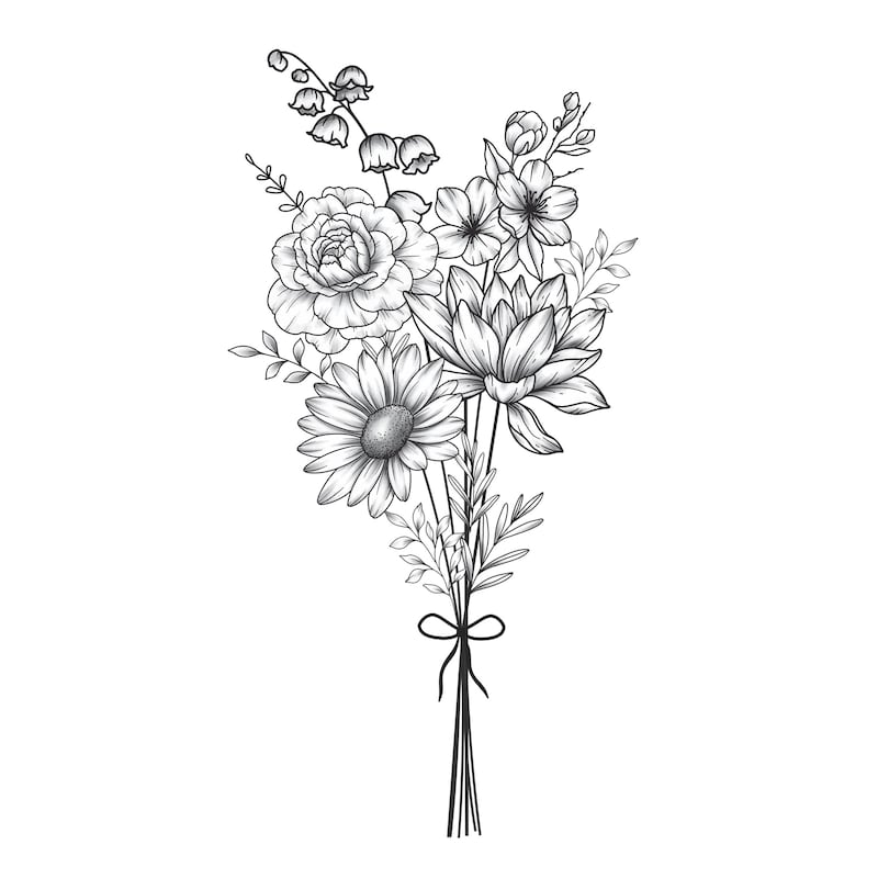 February and May Flower - Etsy