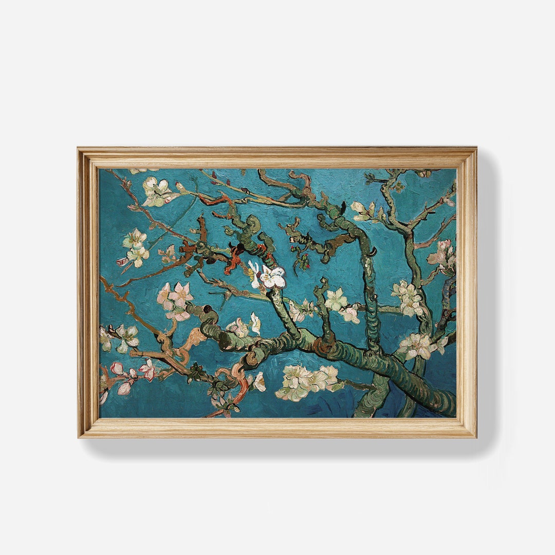 Spring Flower Print, Vincent Van Gogh Almond Blossom, Impressionist ...