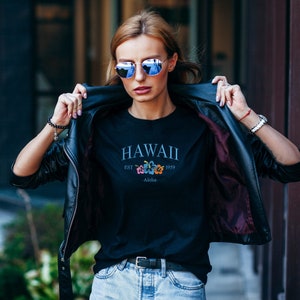 Embroidered Hawaii Aloha State Sweatshirt, Aloha Hawaii Unisex Tshirt ...