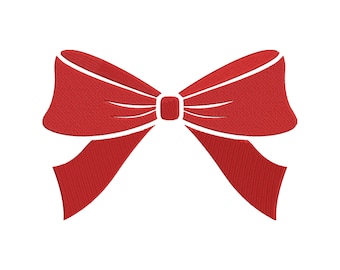 Bow PES Embroidery File - Etsy