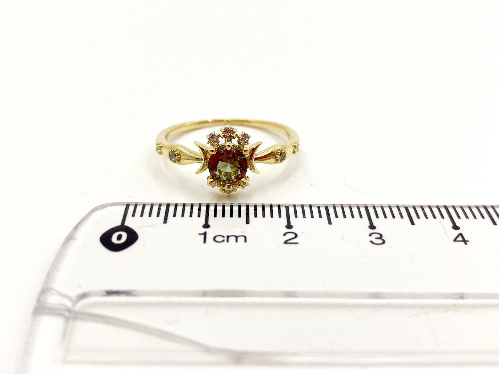 Color Changes Turkish Diaspore Zultanite Ring Dainty Statement Ring 14k ...