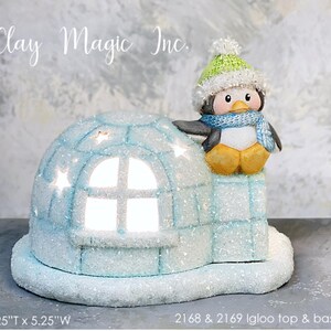NEW 2168 Igloo 6"t X 5"w-paint Your Own Adorable Ceramic Keepsake ...