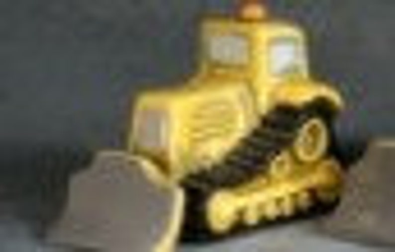 The Lovable Bulldozer Paint Your Own Adorable Ceramic - Etsy