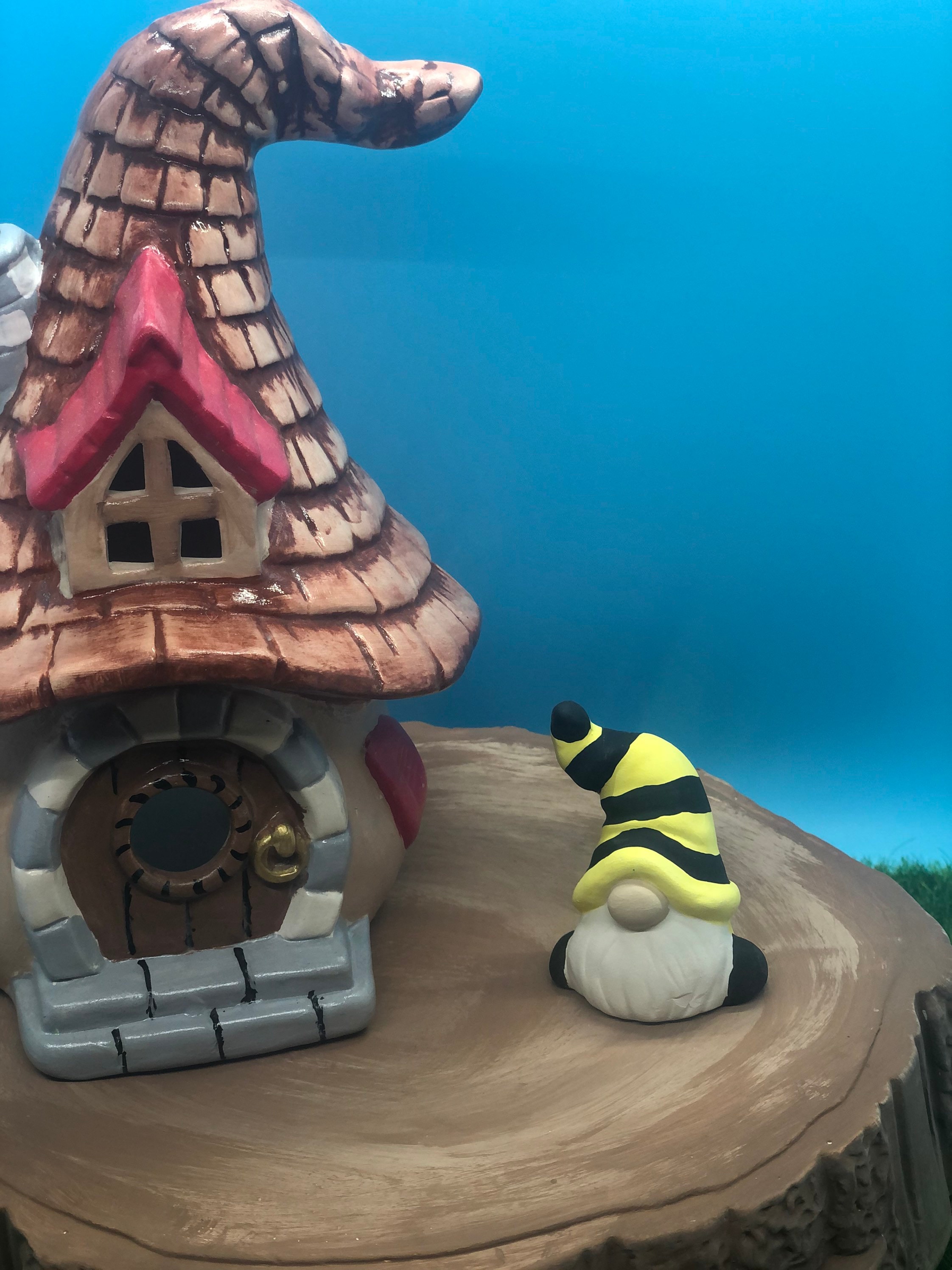 Bumblebee Modern Gnome Garden Gnome Custom Gnomeoutdoor or | Etsy