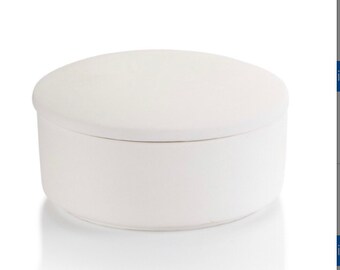Round Ceramic Box - Etsy