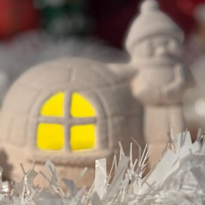 NEW 2168 Igloo 6t X 5w-paint Your Own Adorable Ceramic Keepsake ...