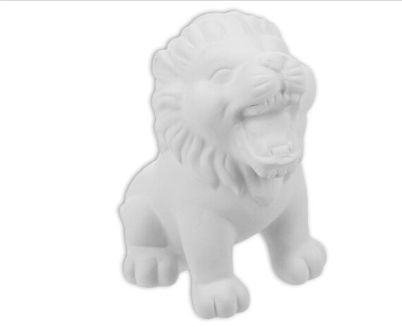 The Lovable Leo the Lion Paint Your Own Adorable Ceramic - Etsy