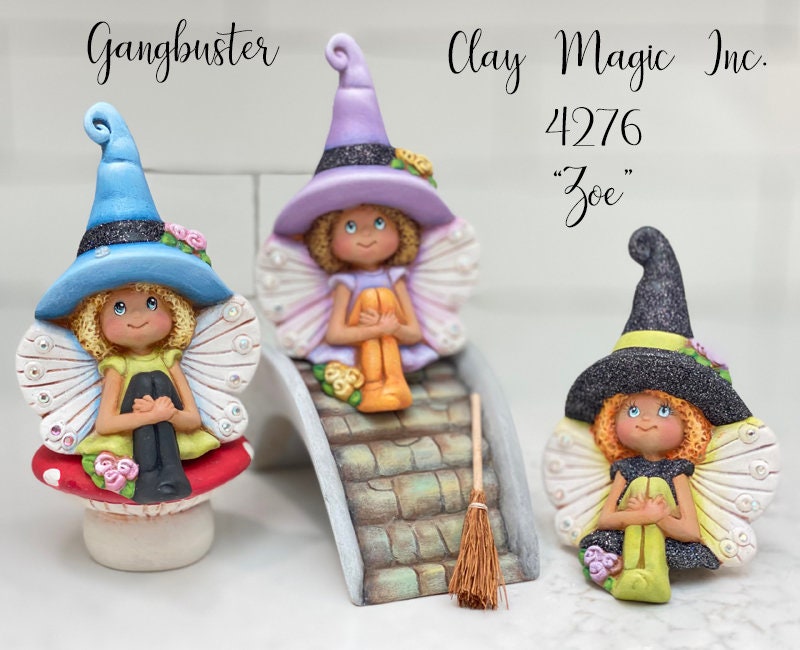 Clay Magic Pages 278 and 279 UNPAINTED Paint Your Own - Etsy