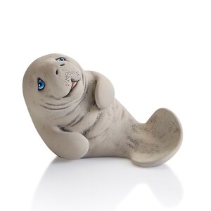 The Lovable Manatee - Paint Your Own Adorable Ceramic Keepsake - Etsy