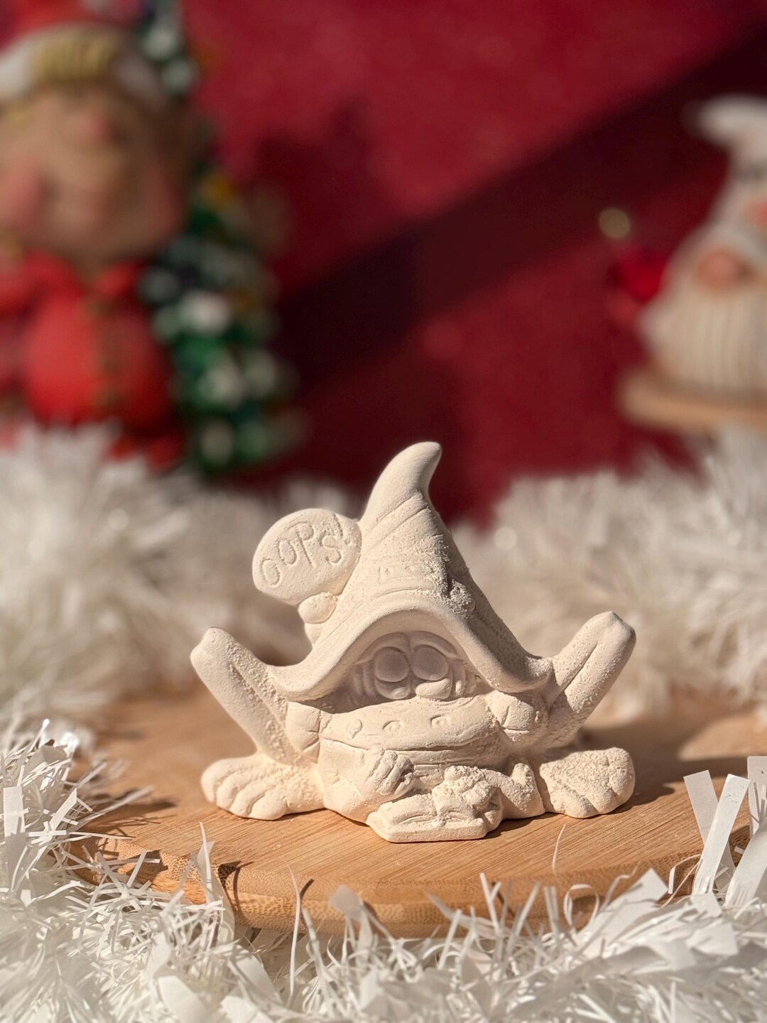 CLEARANCE 3975 Oops! Frog Witch 4.5”T X 5”W - Paint Your Own Adorable Ceramic Keepsake - Etsy