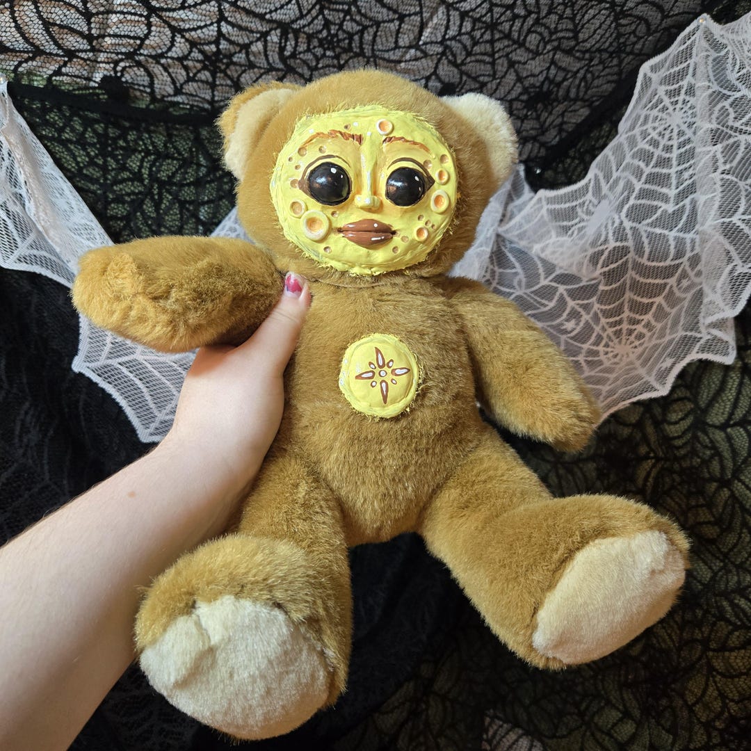 MOON BEAR Scary Stuffy Handmade Horror Doll - Etsy